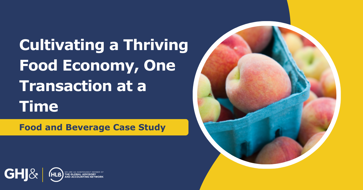 Cultivating a Thriving Food Economy, One Transaction at a Time - GHJ